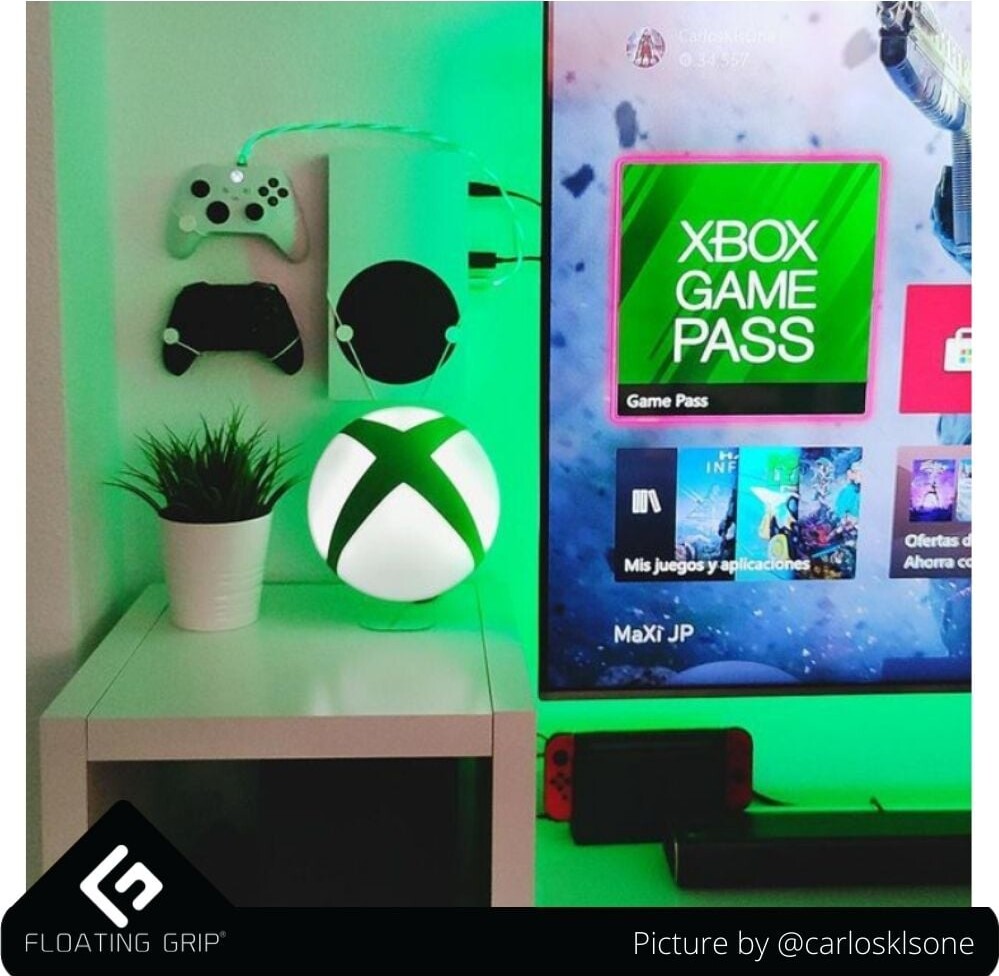 Floating Grip - Xbox Seriex S Og Controllers Wall Mount | Se tilbud og ...