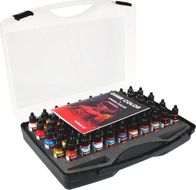 Vallejo - Game Color Foundation Case - Uigennemsigtige Farver 80x18 Ml ...