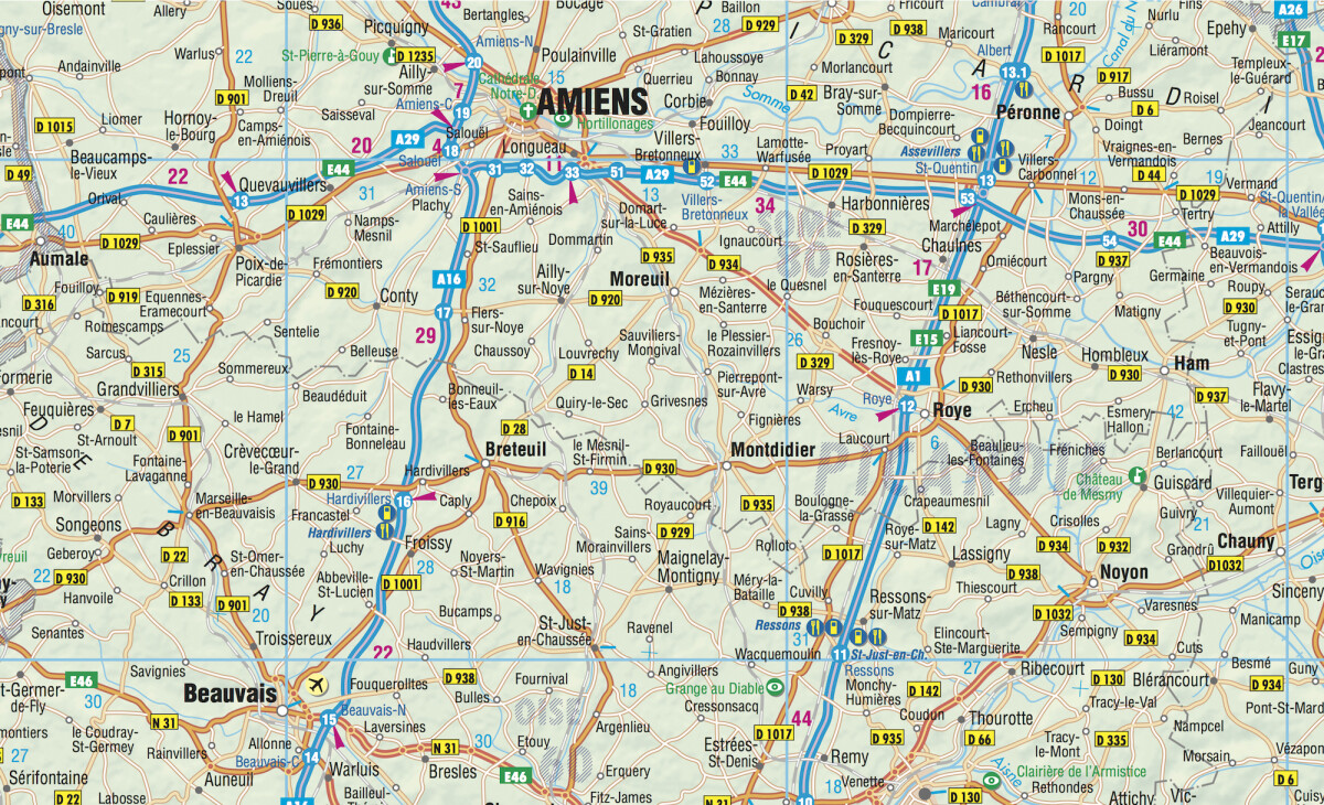 Køb France - Borch Maps - english book - Gucca.dk