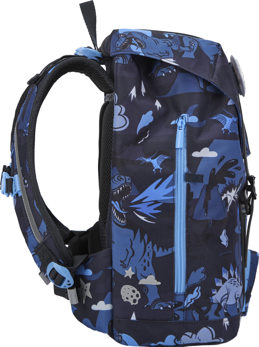 Frii Of Norway - 22l Skoletaske - Retro Dinosaur | Se tilbud og køb på ...
