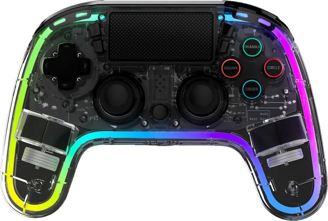 Køb Gamepad Rgb S Hs Ps4 fra Snakebyte - Gucca.dk