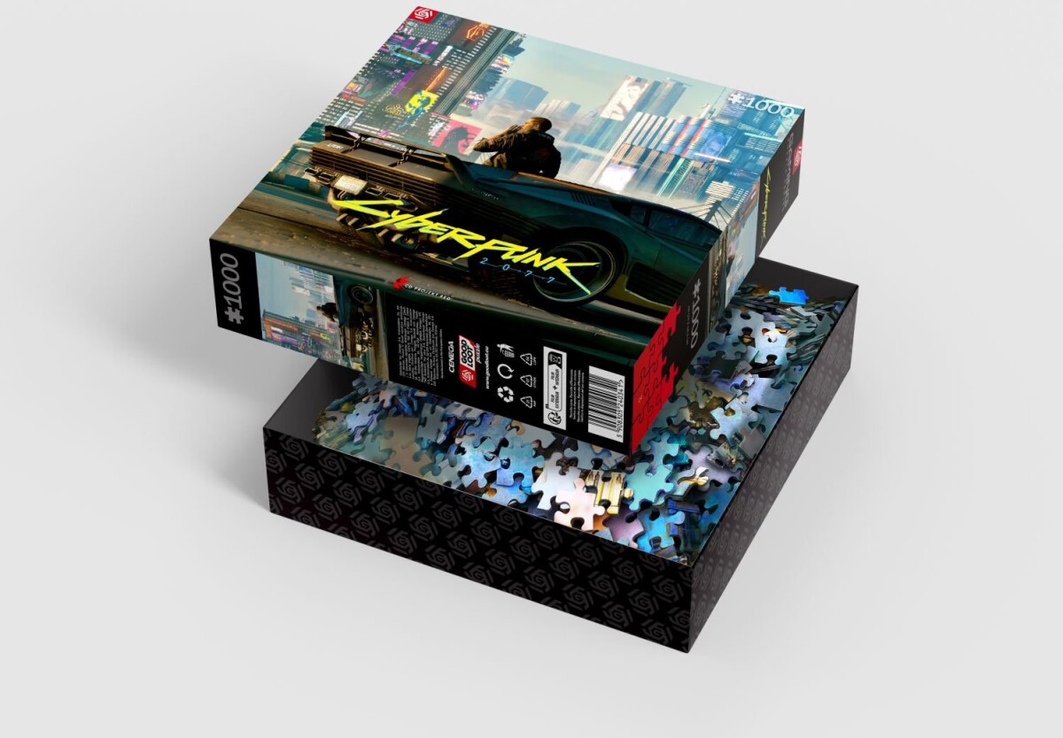 Køb Cyberpunk 2077 - Mercenary On The Rise Puzzle - 1000 Brikker fra ...