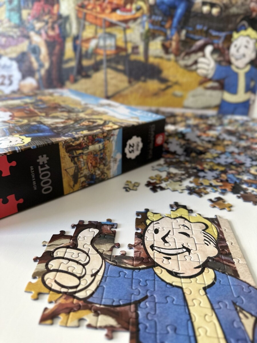 Fallout 25th Anniversary Puzzle - 1000 Brikker | Se tilbud og køb på ...