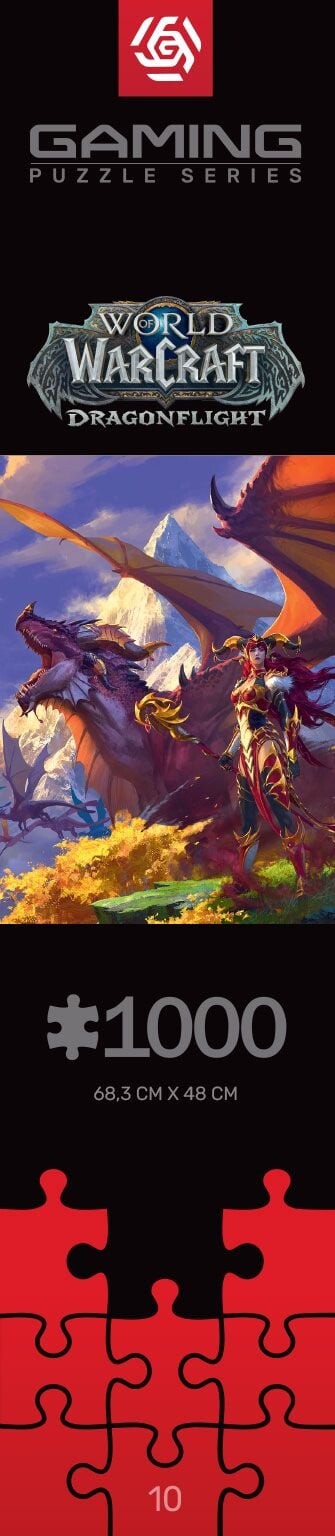 World Of Warcraft Puslespil - Dragonflight Alexstrasza - 1000 Brikker ...