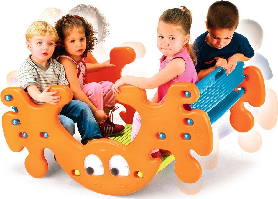 Køb Udendørs 2-i-1 Picnicbord Og Vippe Til Børn - Til Haven fra Feber ...