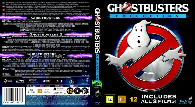 Køb Ghostbusters Collection på Blu-Ray - film fra 1984 - Gucca.dk