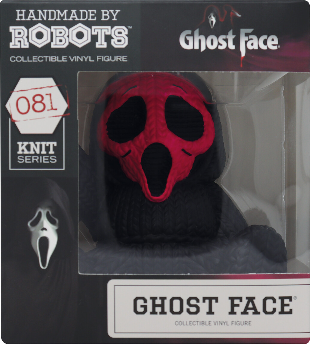 Ghostface Figur - Knit - Handmade By Robots - Pink - 13 Cm | Se tilbud ...