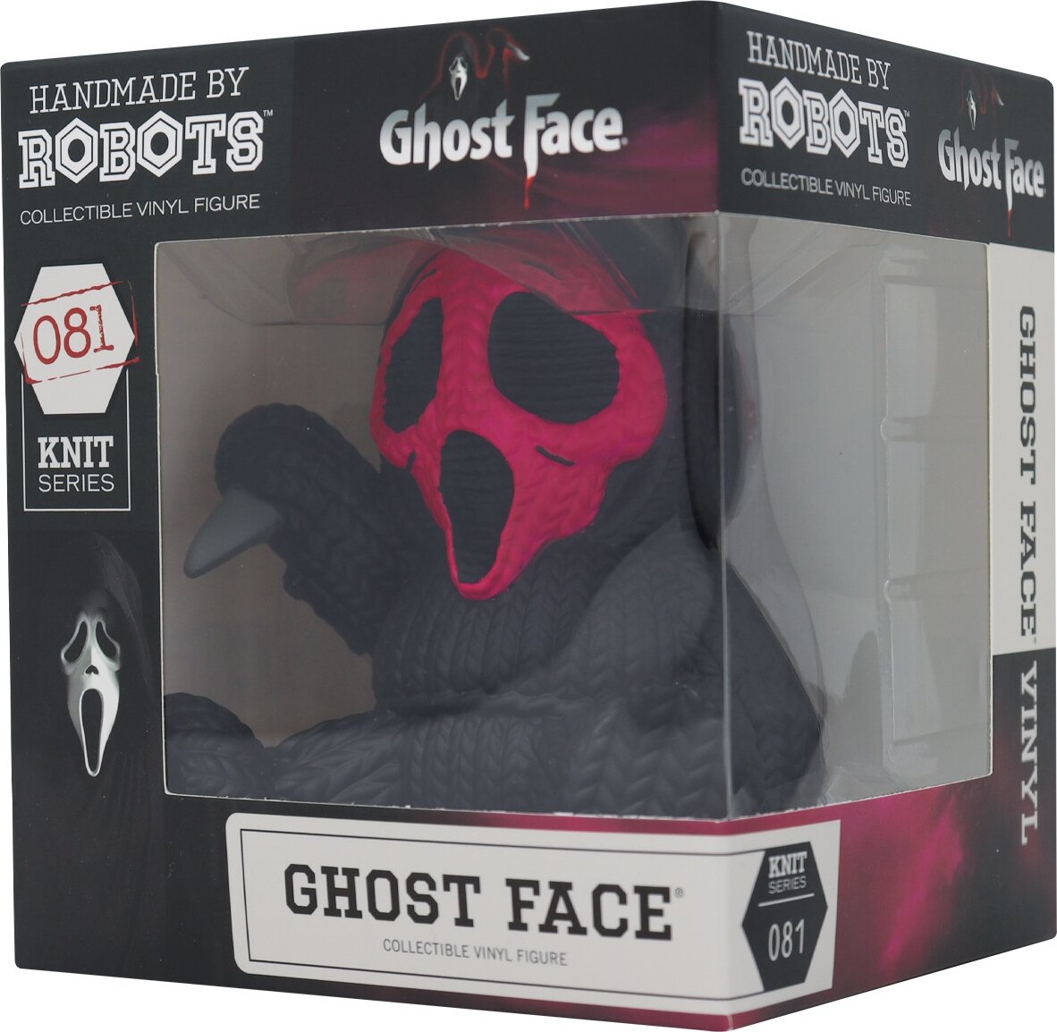 Ghostface Figur - Knit - Handmade By Robots - Pink - 13 Cm | Se tilbud ...