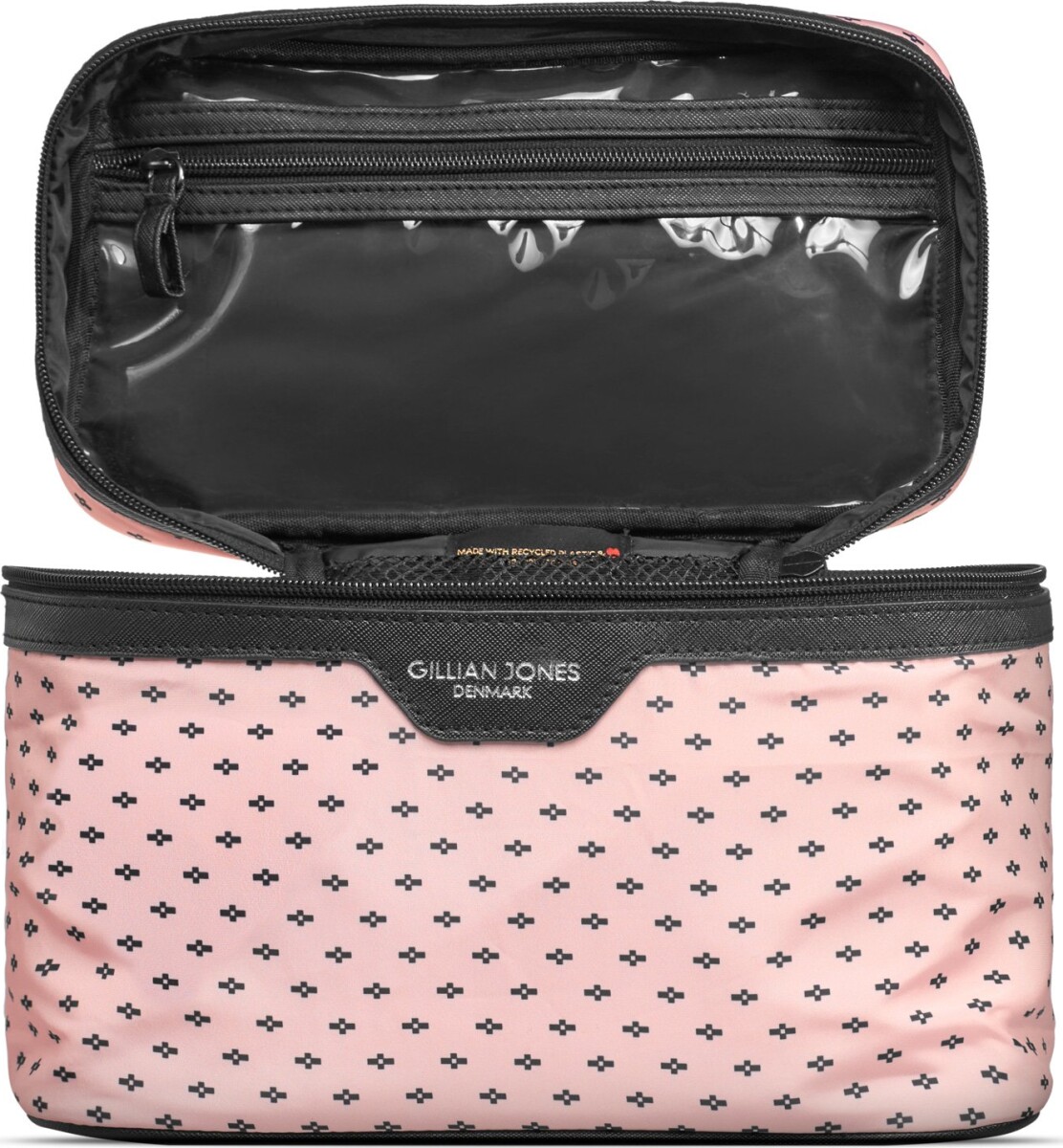 Køb Gillian Jones - Beauty Box - Toilettaske - Rosa Og Sort - Gucca.dk