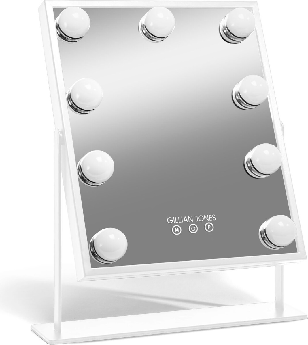 Køb Gillian Jones - Led Makeup Artist Spejl Med Touch - Hvid- 36x25 Cm ...