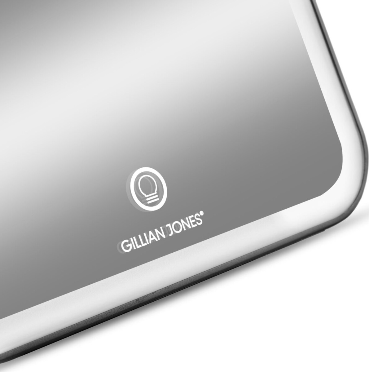 Køb Gillian Jones - Makeup Spejl Med Lys Og Touch - Sort - Gucca.dk