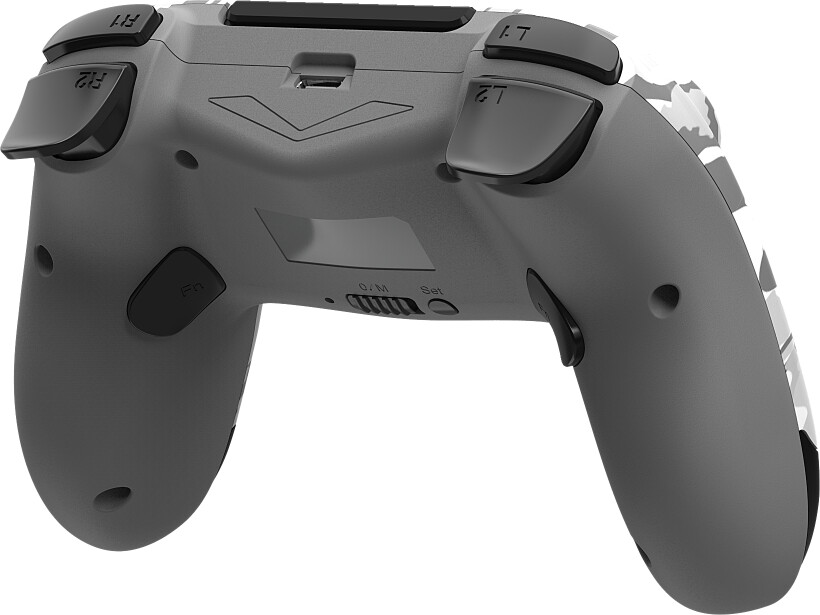 Køb Gioteck - Vx4+ Trådløs Controller Til Ps4 Og Pc - Rgb - Camo Grå ...