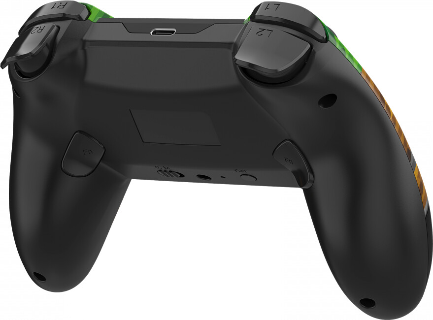 Gioteck - Wx4+ Trådløs Controller Til Nintendo Switch - Rgb - Grøn Brun ...