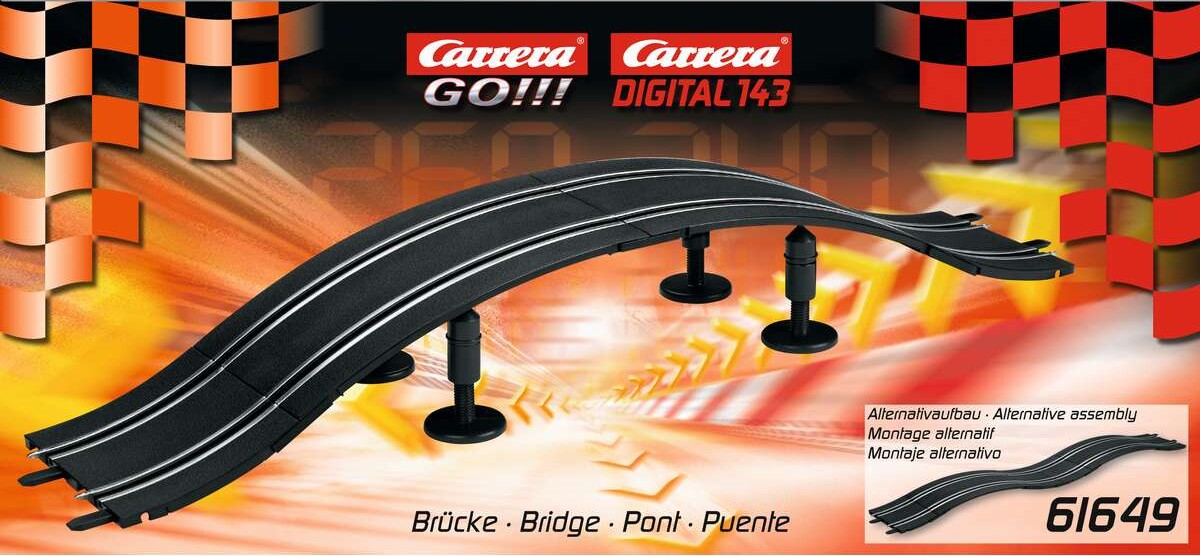 Køb Carrera - Bridge - Hump Track - Go - Digital 143 - 1:43 - 61649 ...
