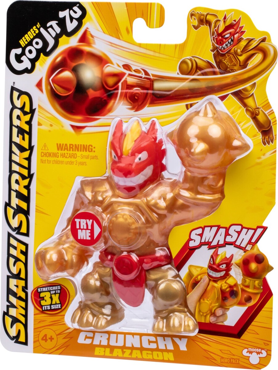 Køb Heroes Of Goo Jit Zu - Smash Strikers - Crunchy Blazagon Figur fra ...