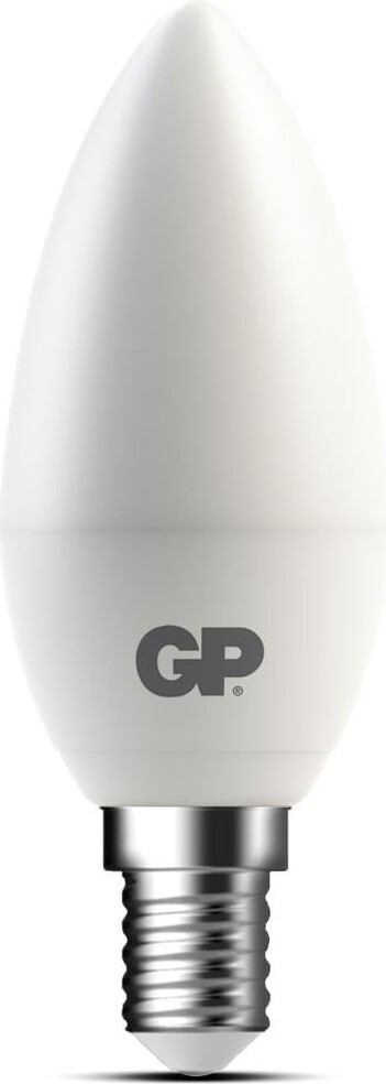 Køb Gp - Led Pære - Mini Candle - E14 Dæmpbar 6W 40W 470 Lm fra Gp ...