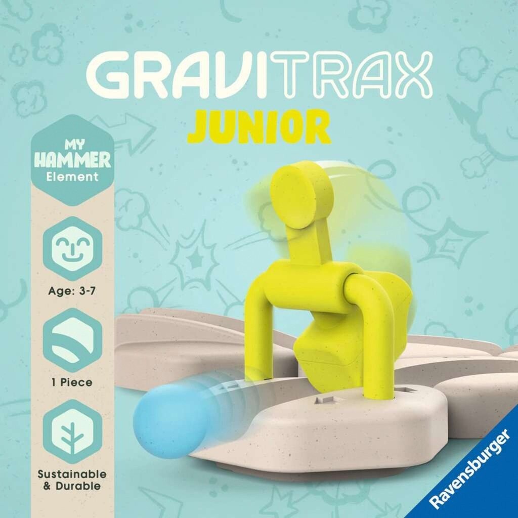 Køb Gravitrax - Junior Element Hammer - 3 Dele fra Ravensburger - Gucca.dk