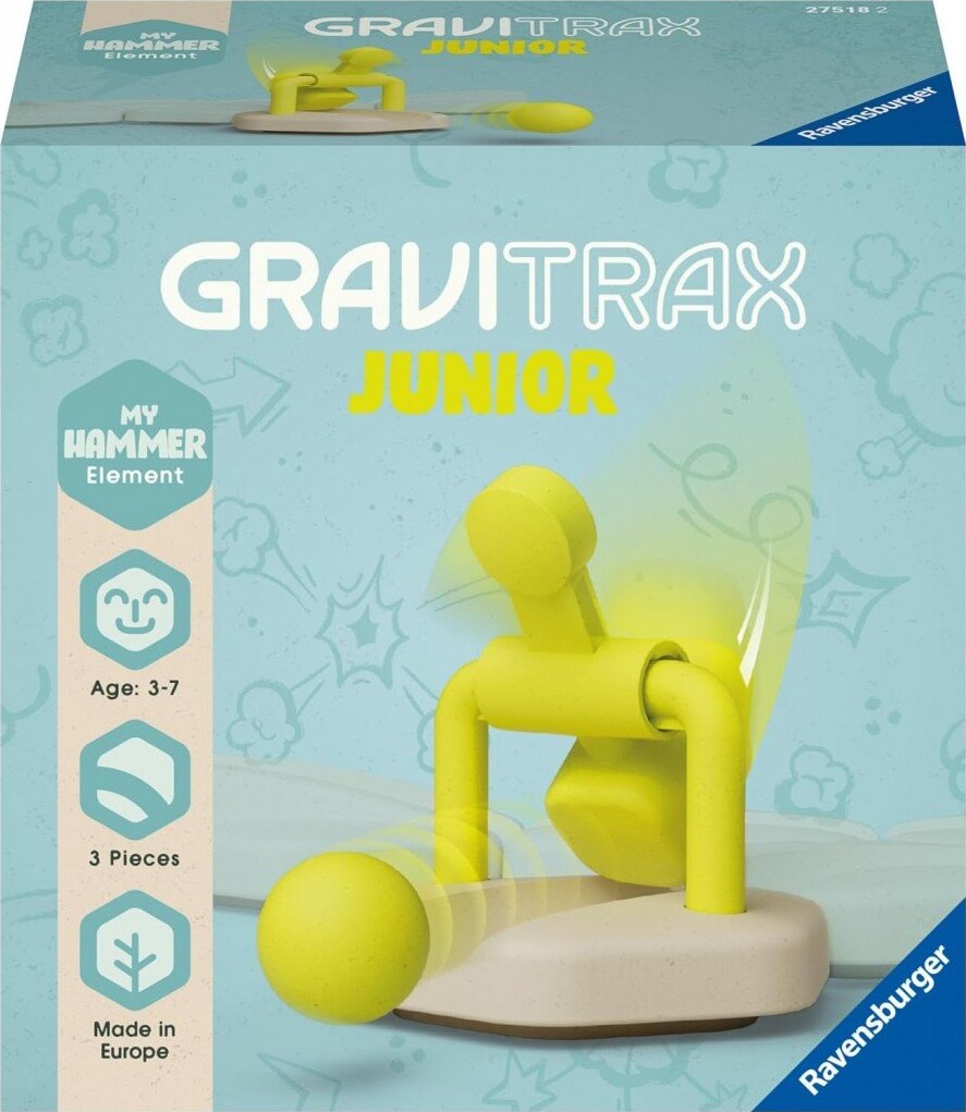Køb Gravitrax - Junior Element Hammer - 3 Dele fra Ravensburger - Gucca.dk