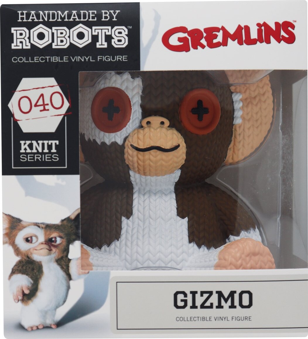 Gizmo Figur - Gremlins - Knit - Handmade By Robots - 13 Cm | Se tilbud og køb på Gucca.dk