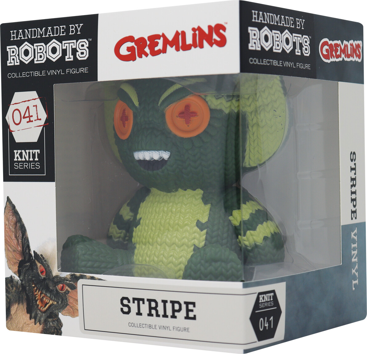 Gremlins Figur - Stripe - Knit - Handmade By Robots - 13 Cm | Se tilbud ...