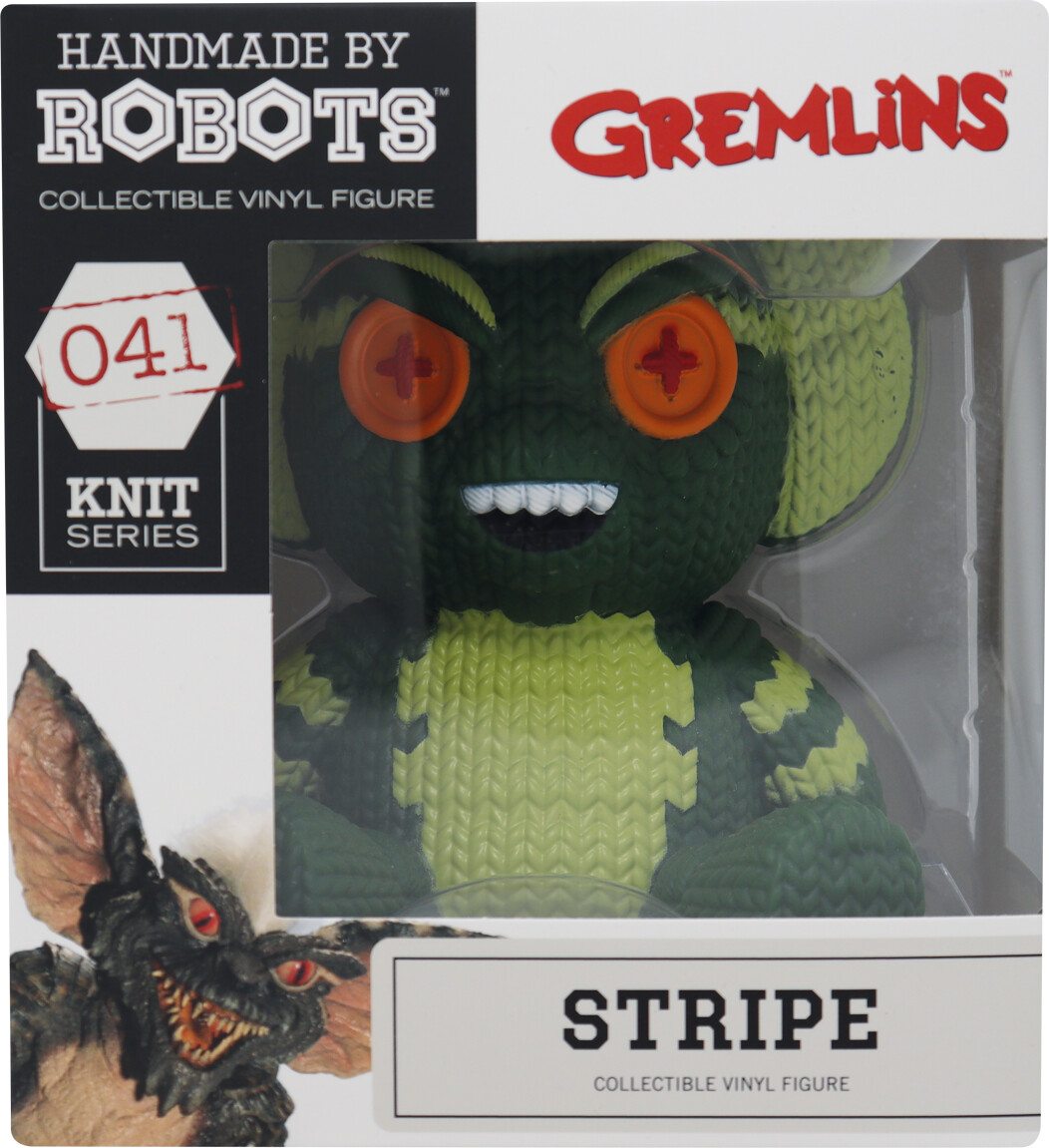 Gremlins Figur - Stripe - Knit - Handmade By Robots - 13 Cm | Se tilbud ...
