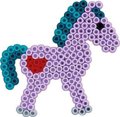 Køb Hama Midi Perler - Perlesæt Med 3.000 Perler - Pink - 4415 - Gucca.dk