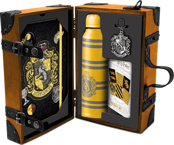 Køb Harry Potter - Colourful Crest Hufflepuff - Premium Gift Set fra ...