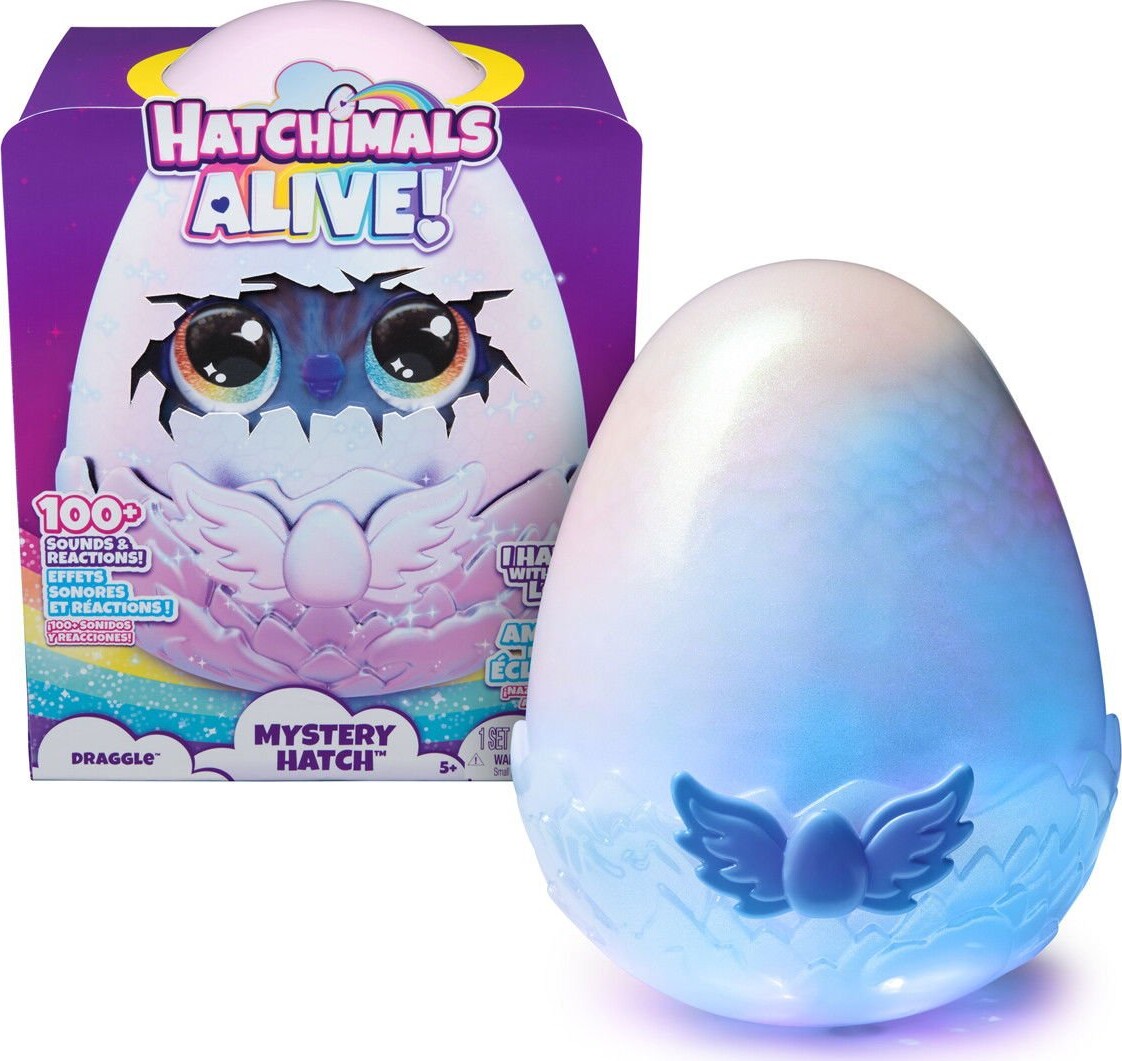 Køb Hatchimals - Alive Secret Hatch Draggle fra Spin Master - Gucca.dk