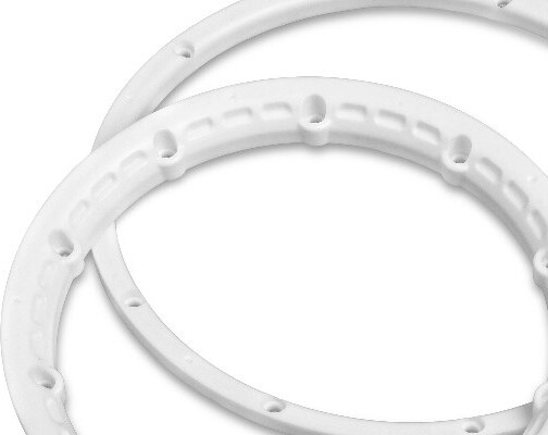 Heavy Duty Wheel Bead Lock Rings White/for 2 Whl - Hp3270 - Hpi Racing ...