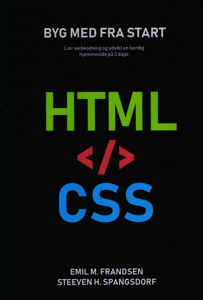 Hjemmesiden I Html Og Css Af Emil M Frandsen Indbundet Bog Guccadk