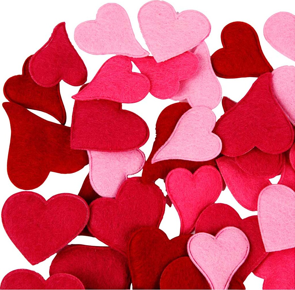 Hjerter - 160 Stk | Se tilbud og køb på Gucca.dk