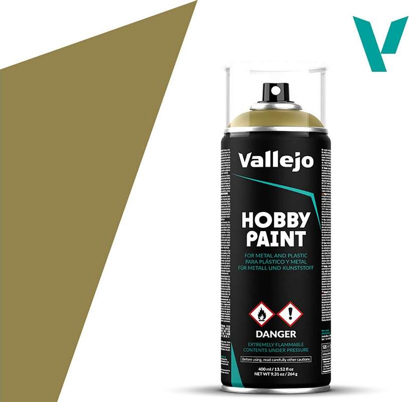 Vallejo - Hobby Paint Spraymaling - Afv Panzer Yellow 400 Ml | Se ...