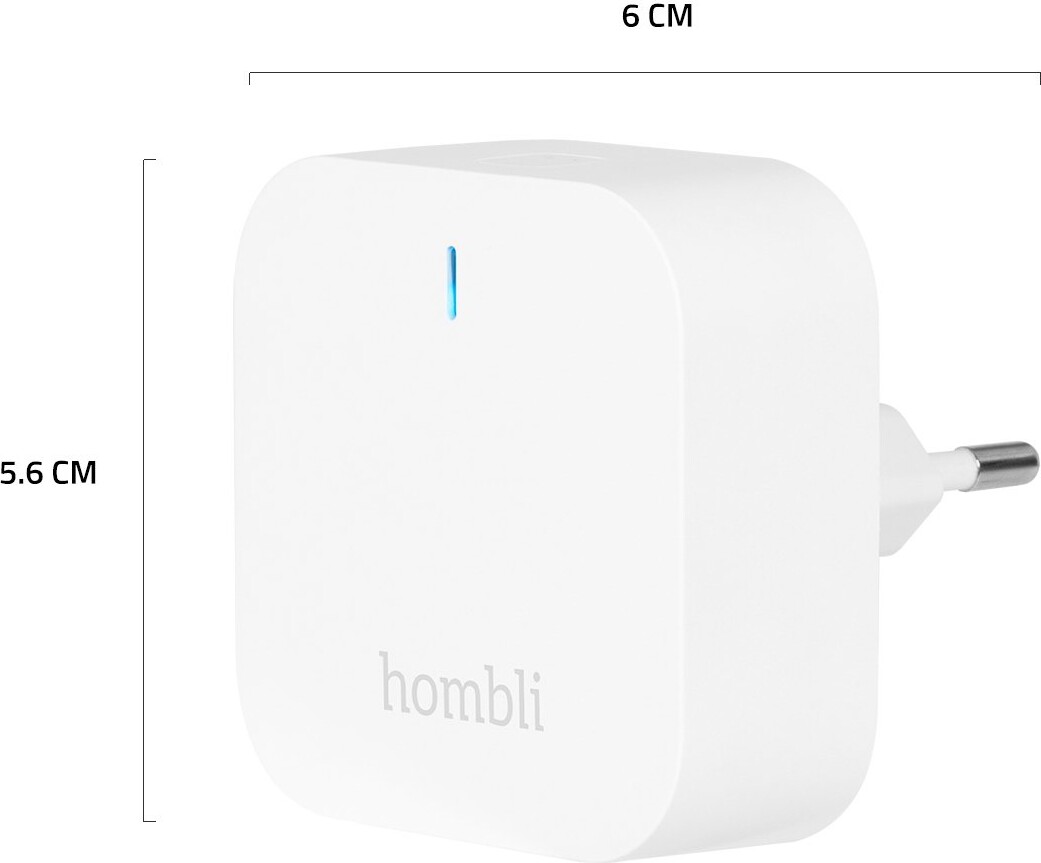 Køb Hombli - Smart Bluetooth Bridge - Hub Til Trådløse Sensorer - Gucca.dk
