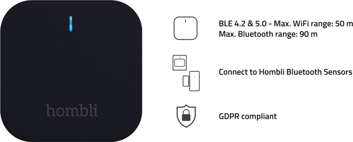 Køb Hombli - Smart Bluetooth Sensor Kit - Gucca.dk