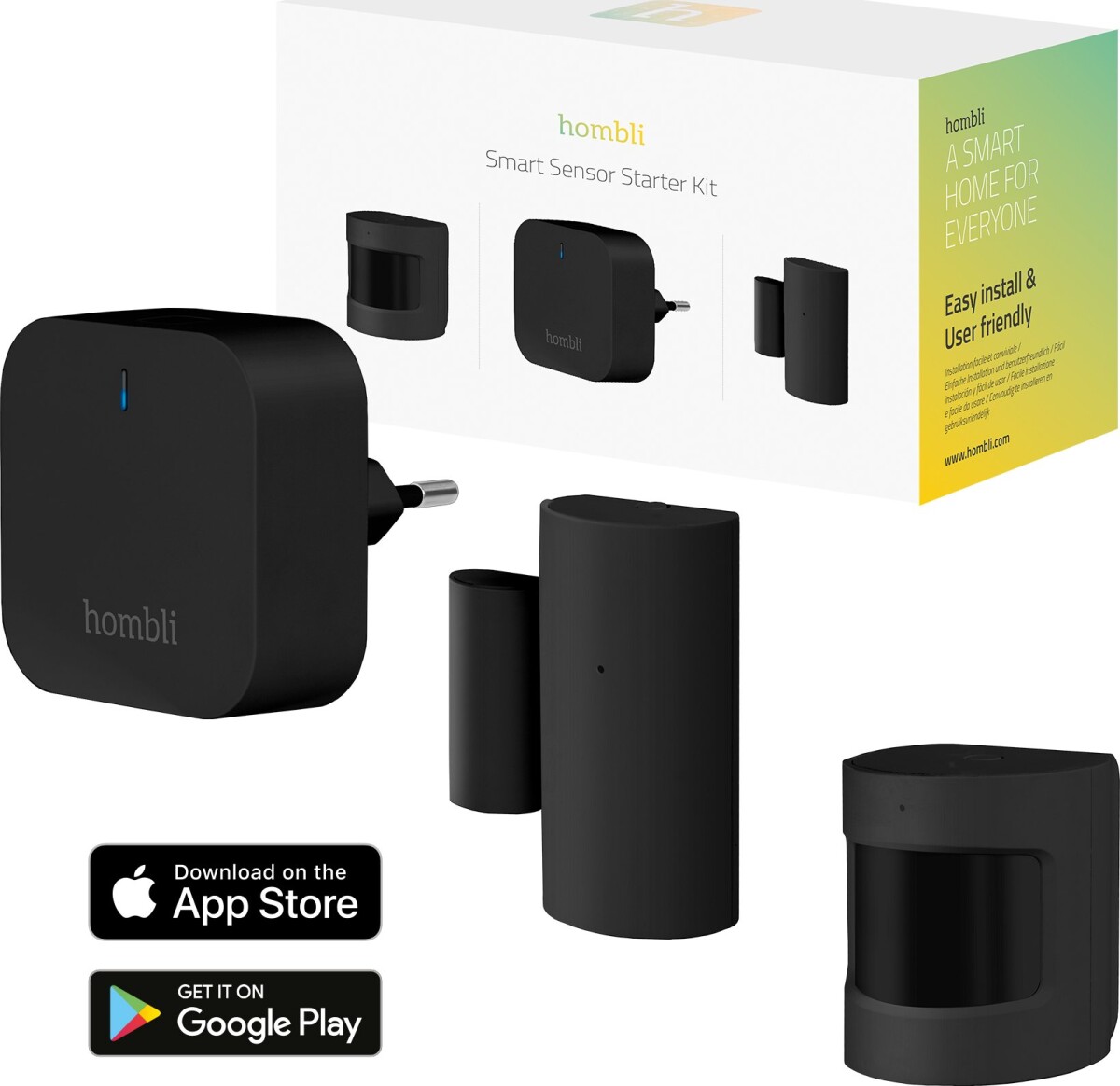 Hombli - Smart Bluetooth Sensor Kit | Se tilbud og køb på Gucca.dk