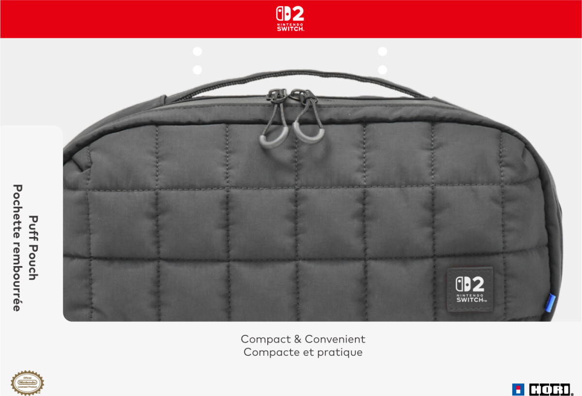 Køb Hori - Puff Pouch - Black - Mid-size - Gucca.dk