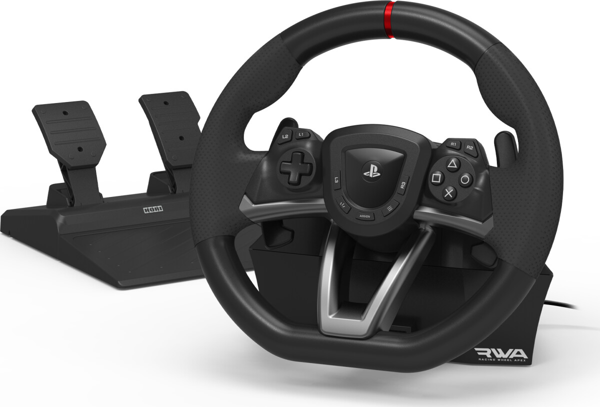 Køb Rat Og Pedaler Til Ps4 Og Ps5 - Rwa - Hori - Gucca.dk