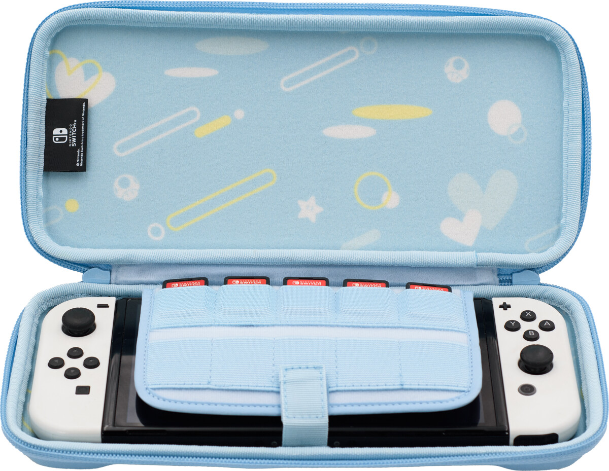 Køb Hori Slim Tough Pouch - City Pop Peach - For Nintendo Switch - Gucca.dk