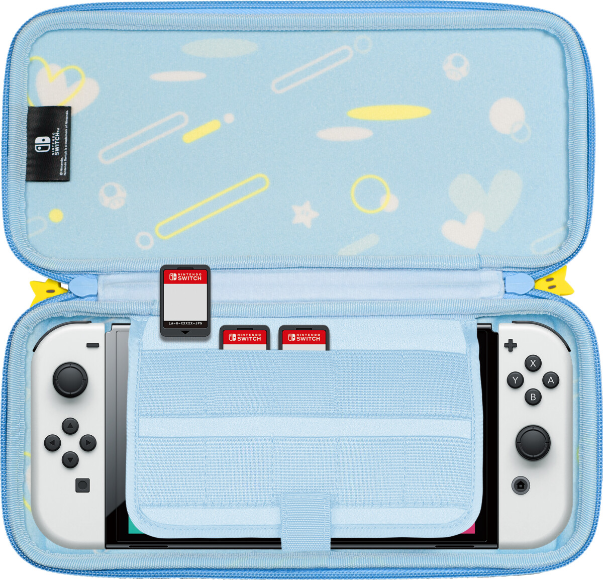 Køb Hori Slim Tough Pouch - City Pop Peach - For Nintendo Switch - Gucca.dk