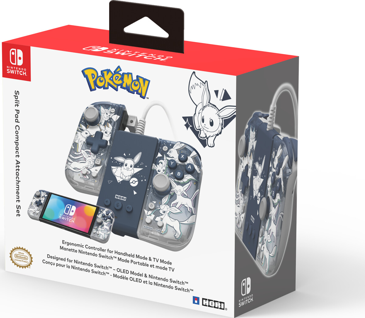 Hori - Split Pad Compact Attachment Set - Eevee | Se tilbud og køb på ...