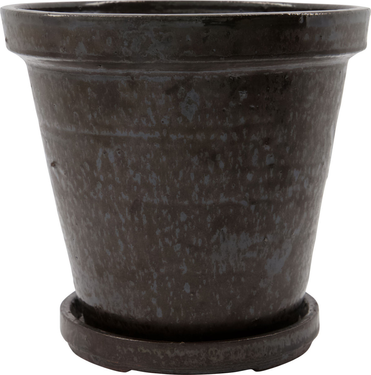 House Doctor - Urtepotter Med Underskål - Flower - Brun - 16+20 Cm | Se ...