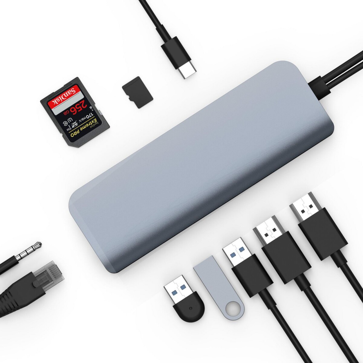 Køb Hyper - Hyperdrive Viper 10-in-2, Dual 4k60hz Hdmi For Macbook Pro ...