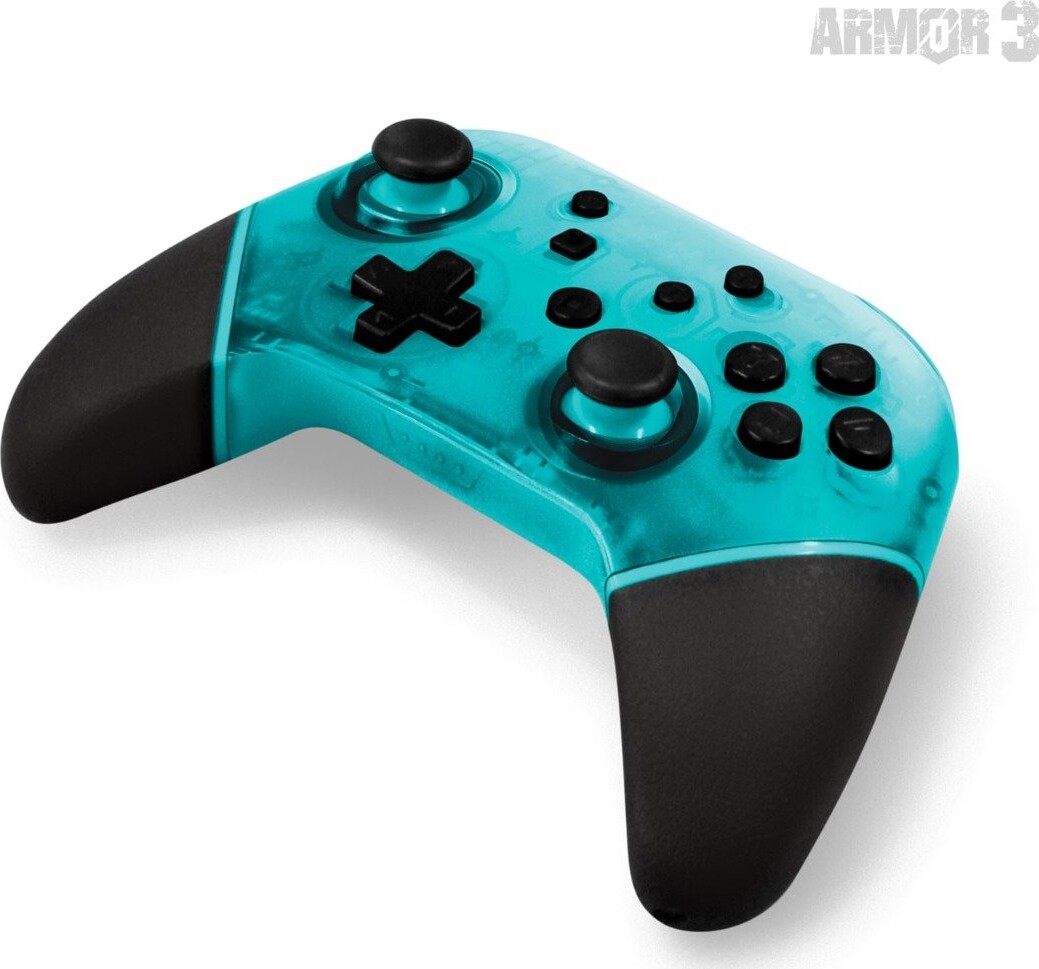 Hyperkin Nuchamp Wireless Controller Green Led - Switch | Se tilbud og ...