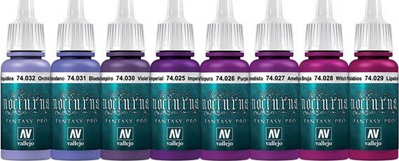 Køb Vallejo - Fantasy-Pro Imperial Purple Set 8X17Ml - 74104 - Gucca.dk