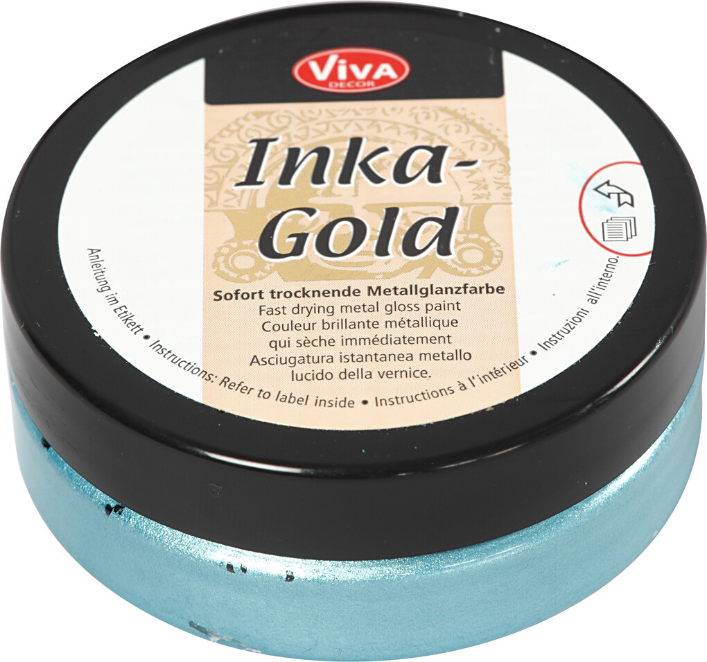 Køb Inka Gold - Turquoise - 50 Ml fra Viva Decor - Gucca.dk