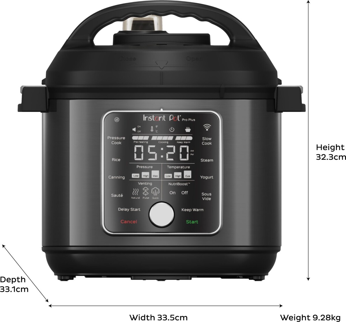 Køb Instant - Pot Pro Plus 6 Trykkoger & Slow Cooker Med Wifi - 10In1 ...
