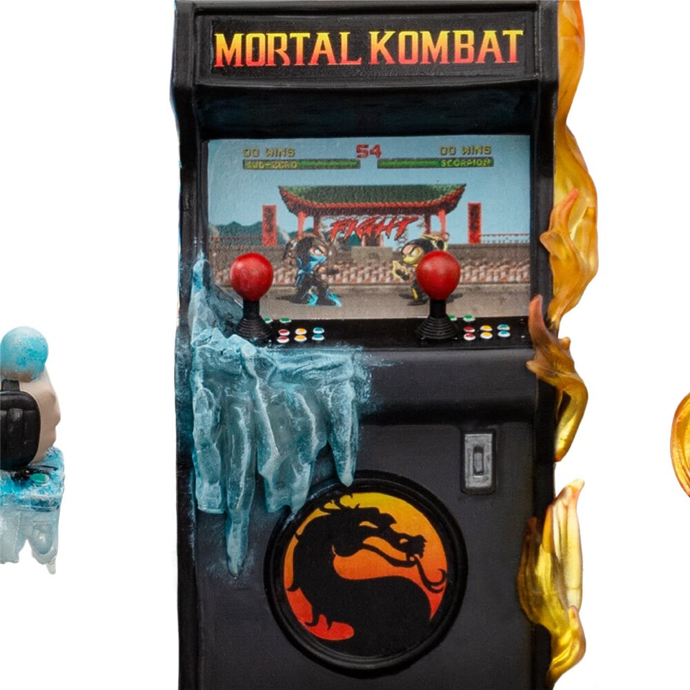 Køb Iron Studios & Minico Mortal Kombat - Scorpion Vs Sub-zero Arcade ...