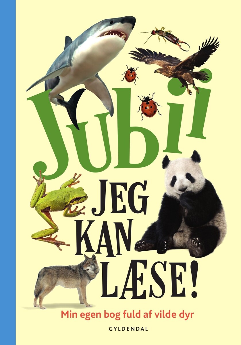 Jubii, Jeg Kan Læse! Min Egen Bog Fuld Af Vilde Dyr af Peter Bering ...