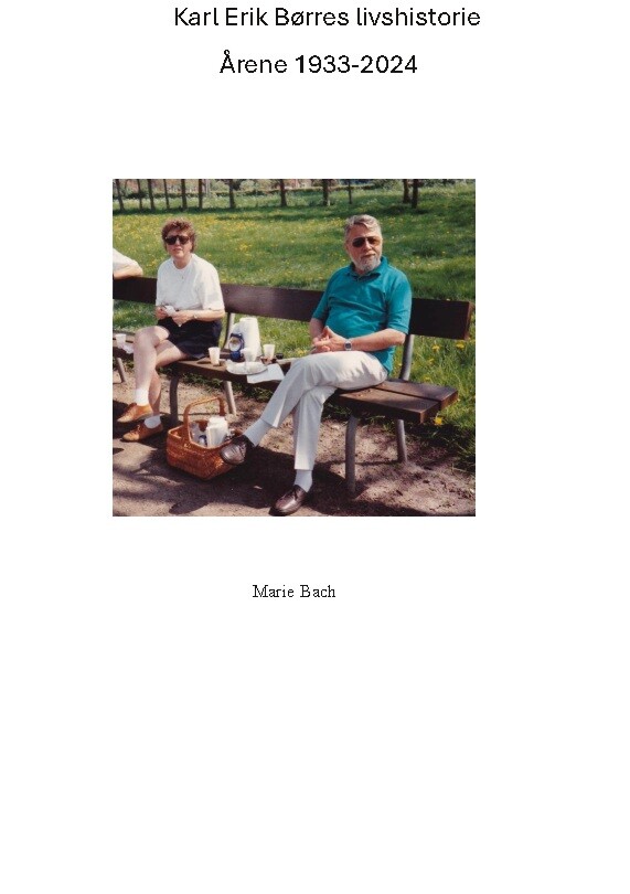 Karl Erik Børres Livshistorie af Marie Bach - Hardback Bog - Gucca.dk
