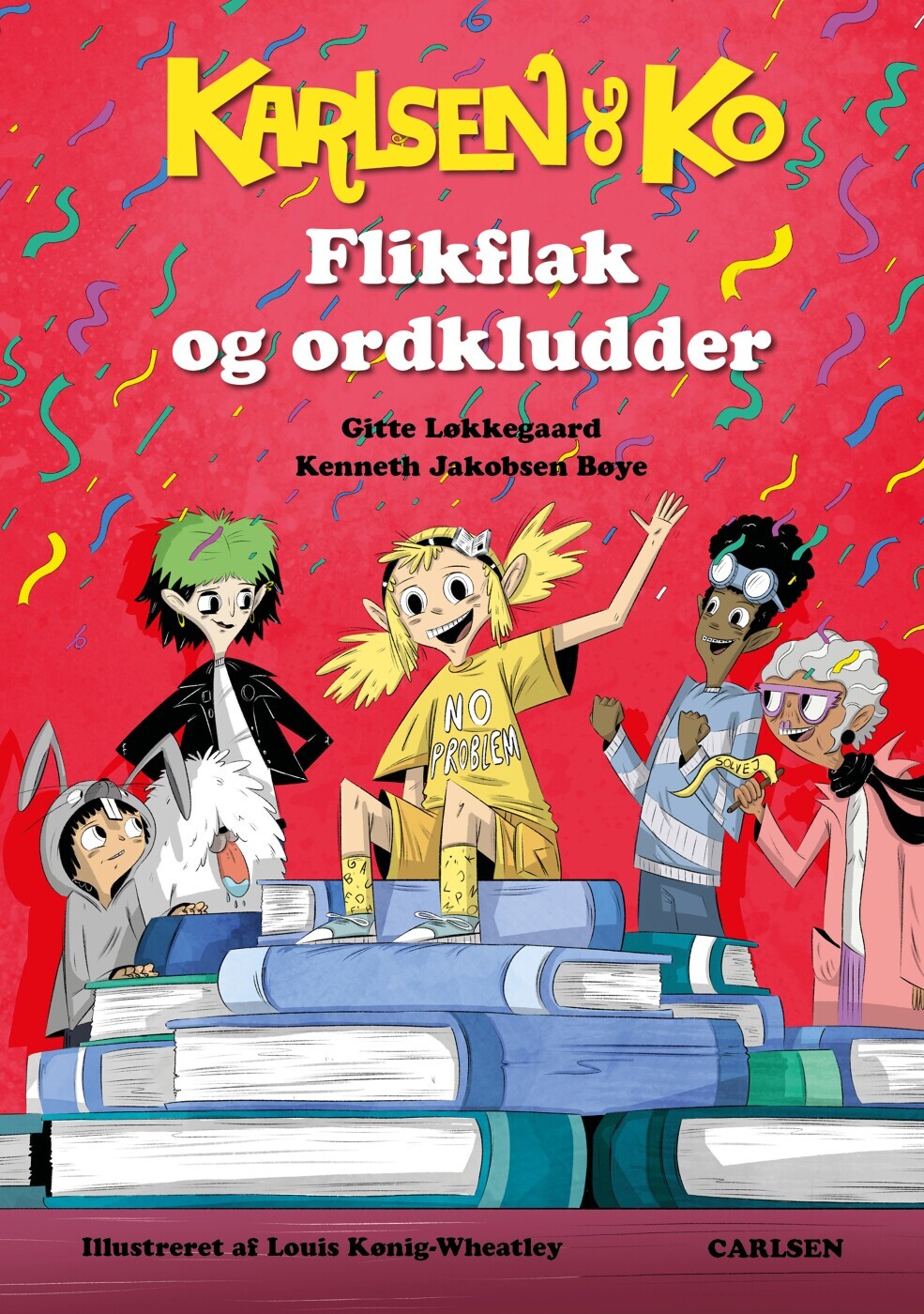 Køb Karlsen Og Ko 3 - Flikflak Og Ordkludder af Gitte Løkkegaard - bog ...